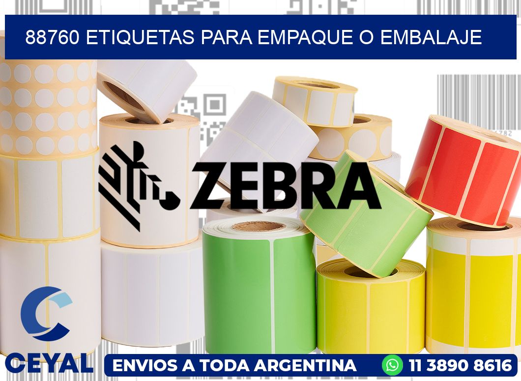 88760 etiquetas para empaque o embalaje - Impresion Rotulos