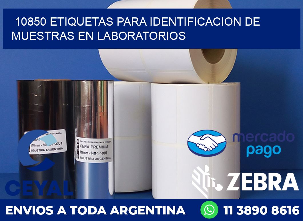 10850 ETIQUETAS PARA IDENTIFICACION DE MUESTRAS EN LABORATORIOS ...