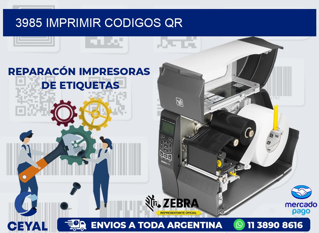 3985 IMPRIMIR CODIGOS QR - Impresion Rotulos