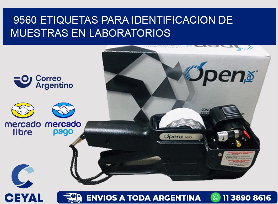 9560 ETIQUETAS PARA IDENTIFICACION DE MUESTRAS EN LABORATORIOS ...
